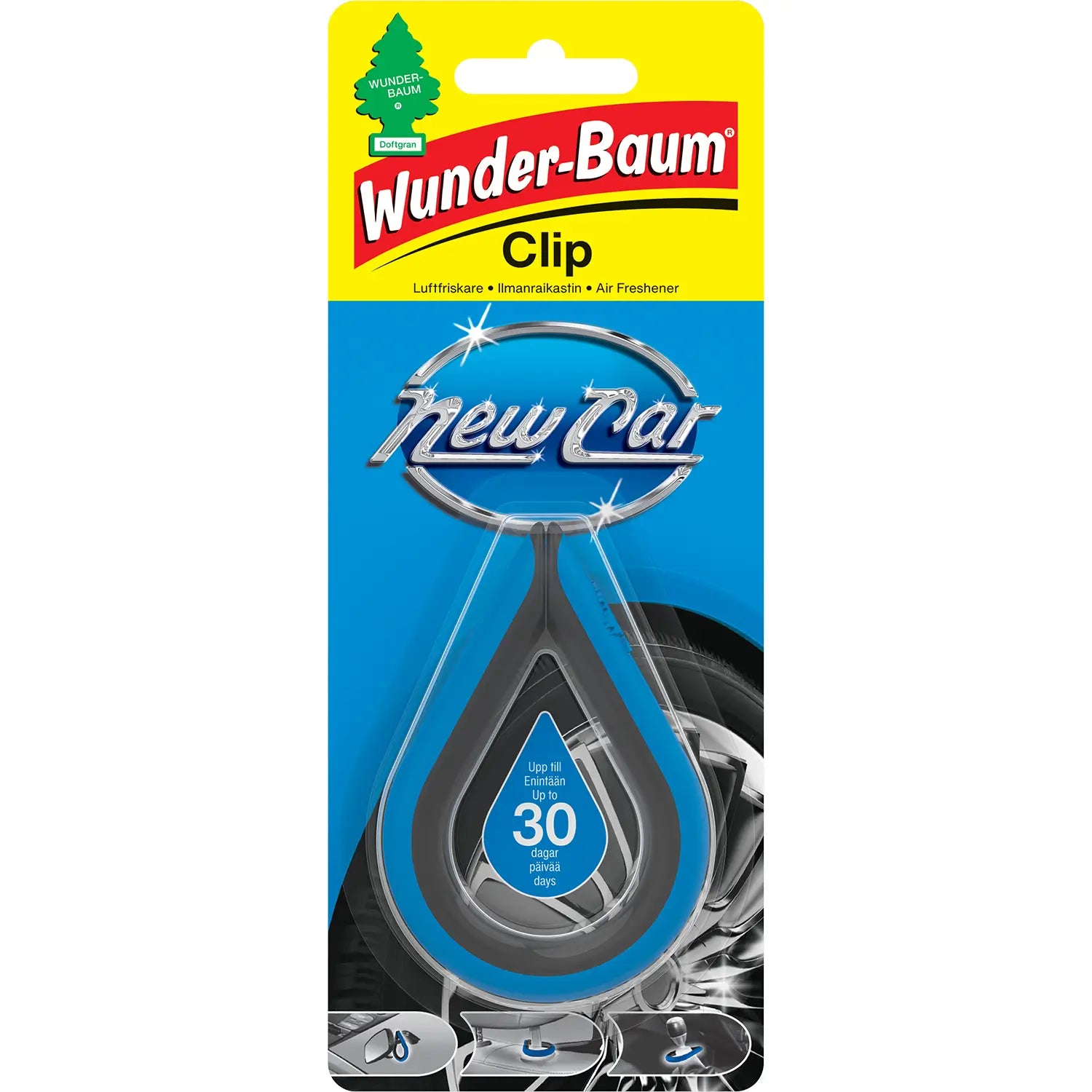 WUNDER-BAUM Clip New Car – Turbotiden